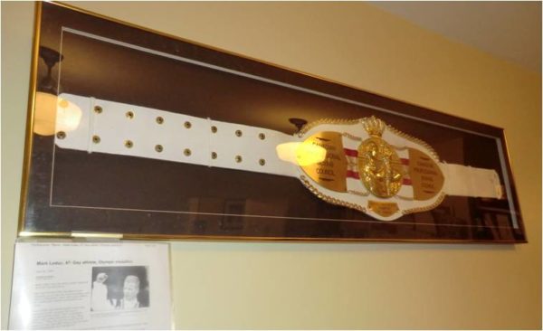 What’s in the Archives? Mark Leduc’s Boxing Belt and Shorts - The ArQuives