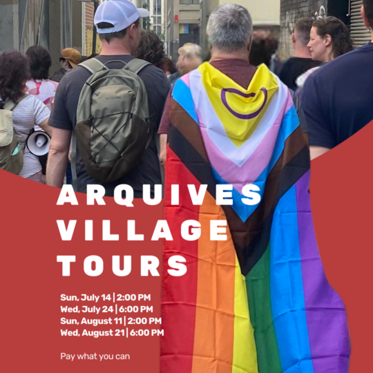 Church-Wellesley Village Walking Tour – July 24, 2024, 6 pm