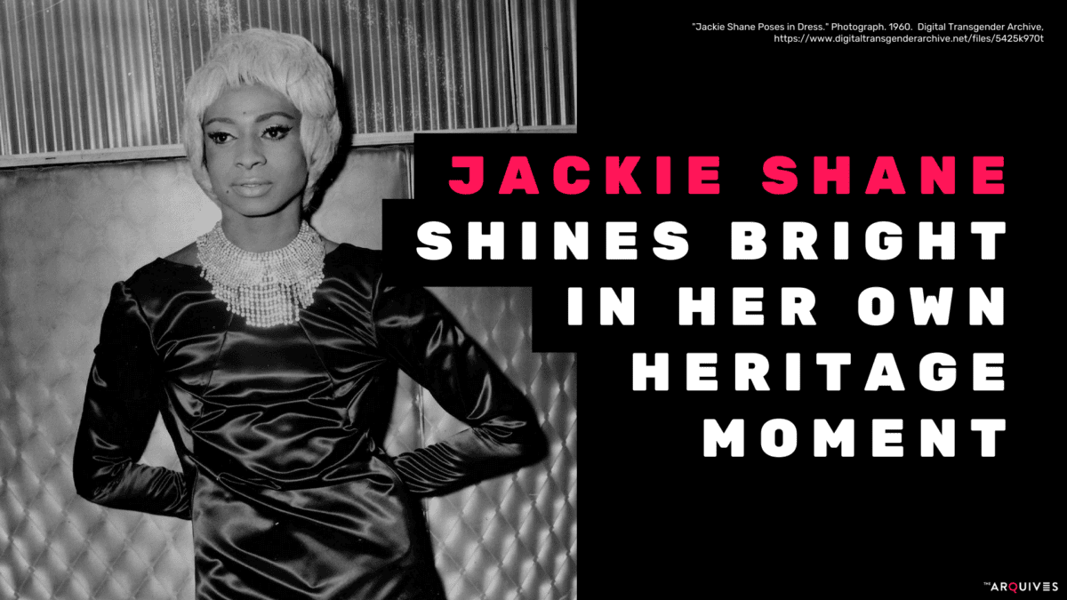 Jackie Shane Shines Bright in her own Heritage Moment - The ArQuives